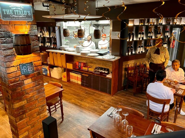 The Italo's Italian Restaurant in Islington, Angel, London